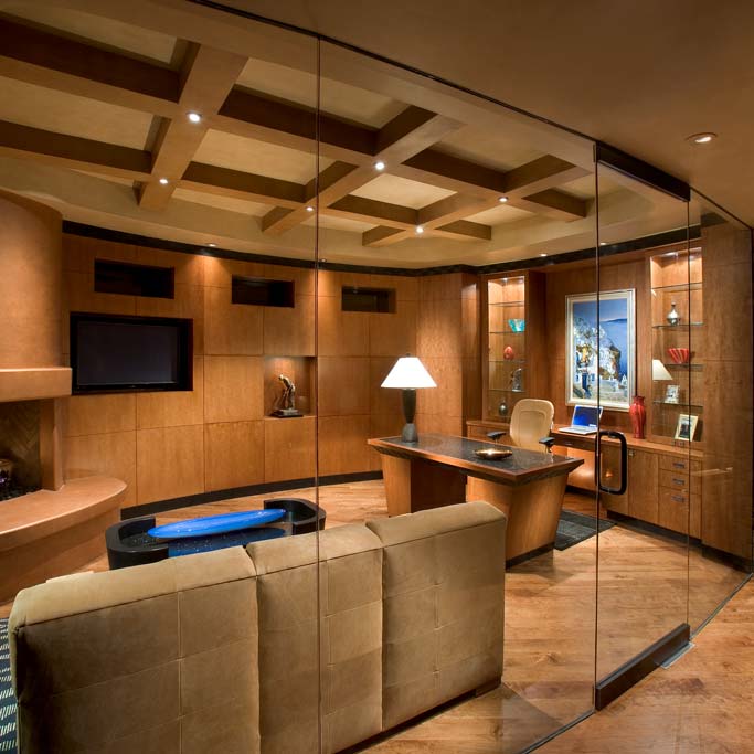 Home Offices Gallery | Linear Fine Woodworking | Phoenix AZ